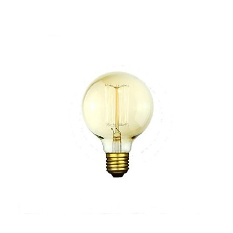 G80 25W Vintage Pearl Tungsten Tungsten Bulb Edison Glass - Lighting pop